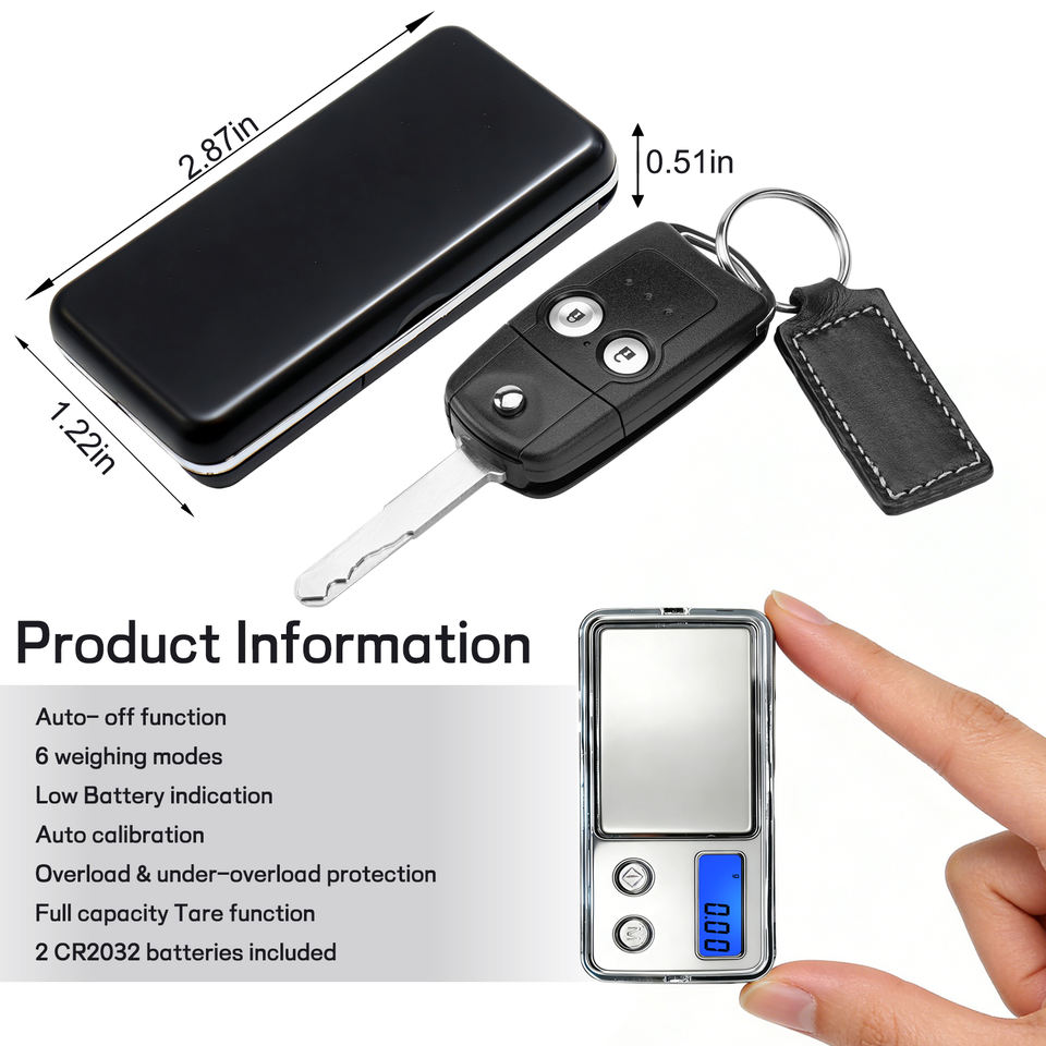 Portable Mini Digital Scale for Diamond Weighing Durable Ring Scale ...