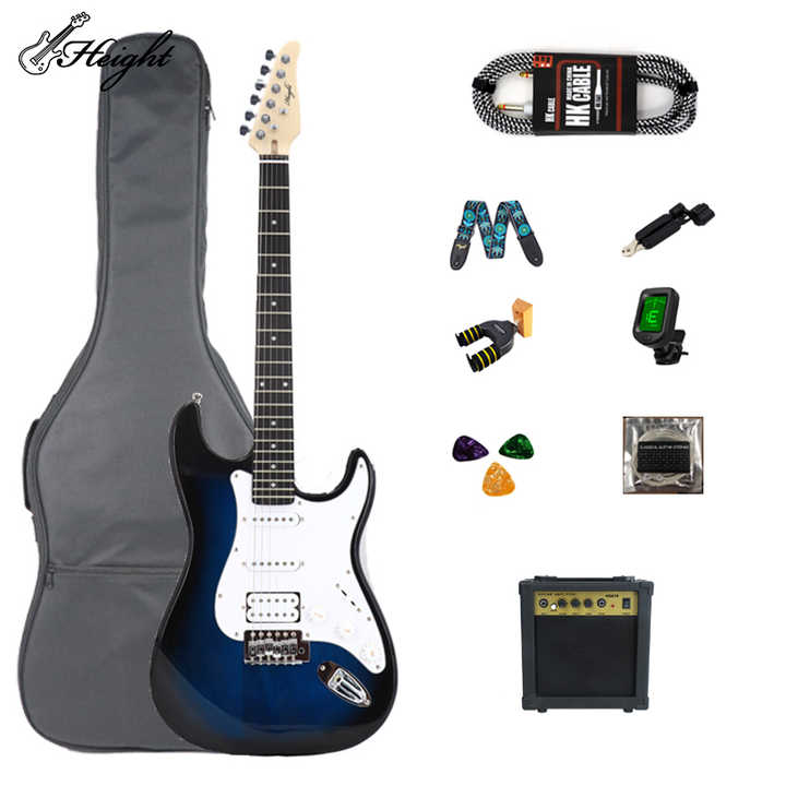 Solid Bass Wood Electric Guitar Set - OEM Cheaper Custom