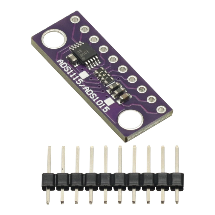 ADS1115 16-Bit Precision ADC Development Board 4-Channel Analog-to ...