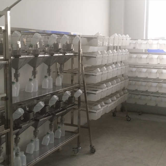 Stainless Steel Lid Breeding Shelf Rack Rat Mouse Cages