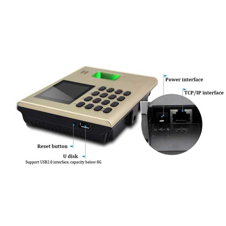 Zk Biometric Fingerprint Time Attendance System & Access Control ...