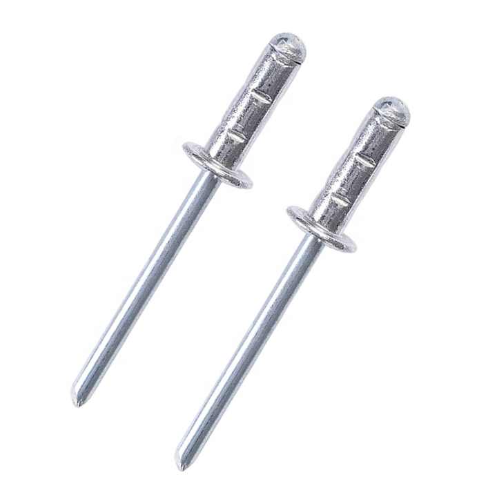 Round Head Semi Tubular Multi Grip Aluminium Rivets for Automotive