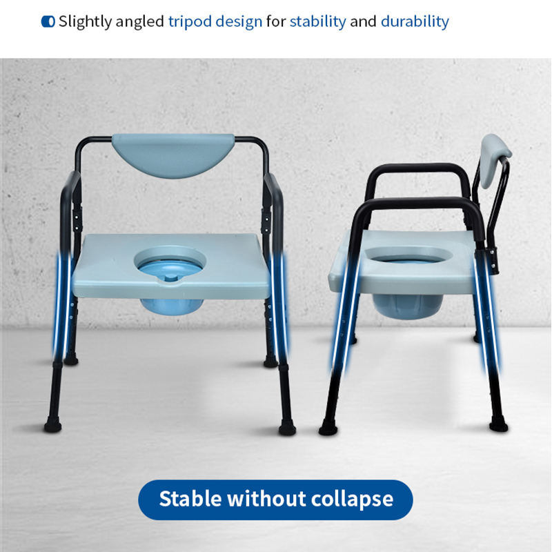 Extra Wide Bariatric Commode Chair for Obese Patients and Elderly, Home ...