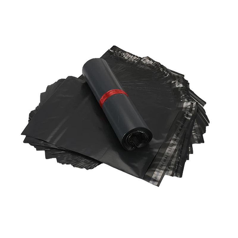 25*42+4cm Black Express Package Bag Plastic Express Delivery Package ...