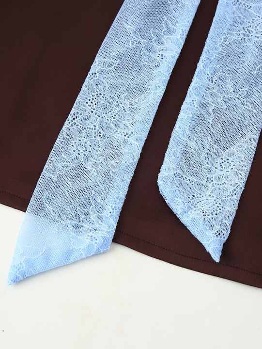 KAR&OT ZA 2025 Autumn and Winter New French Elegant Temperament Lace ...