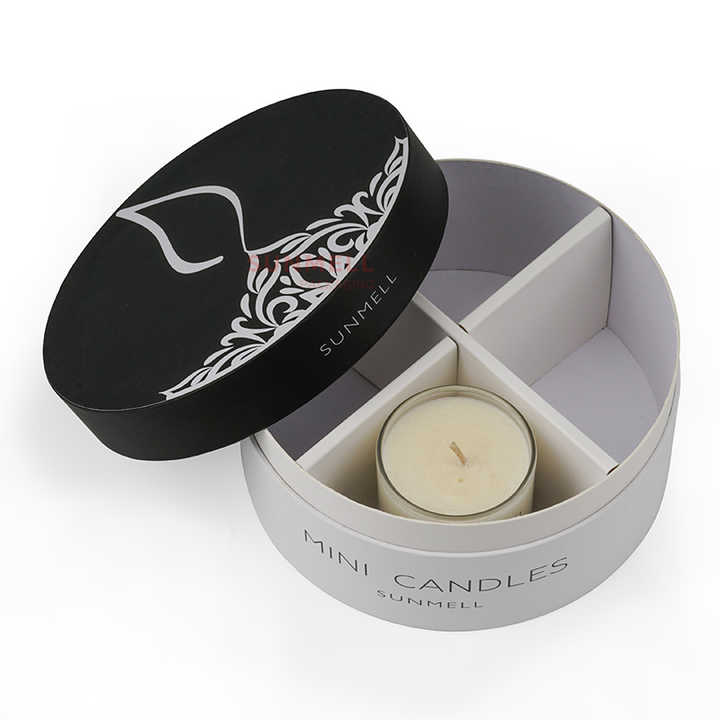 Custom Luxury White Candle Gift Box - Recyclable & Stylish