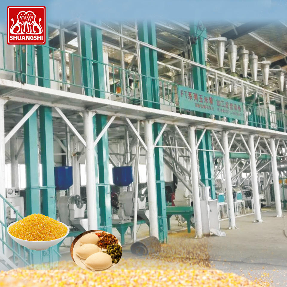 Automatic Complete 3 Roller Grain Corn Maize Flour Grind Hammer Mill ...