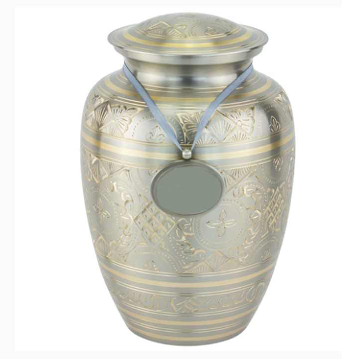 Classical Cremation Urn and Keepsakes Luxurious Design Funeral Memorial ...