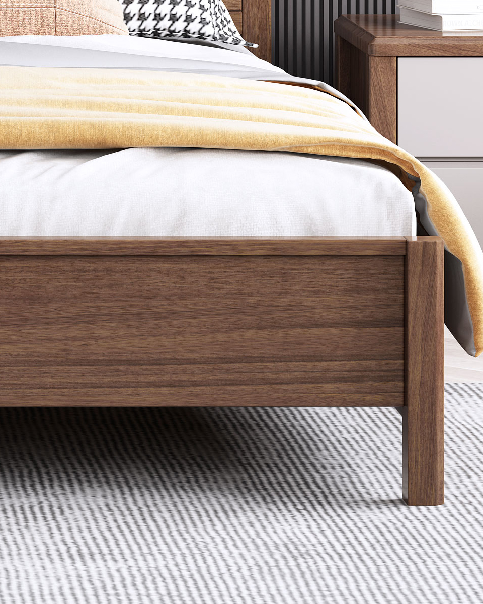 Upgrade Your Bedroom with Stylish simple pillar bed design for Maximum ...