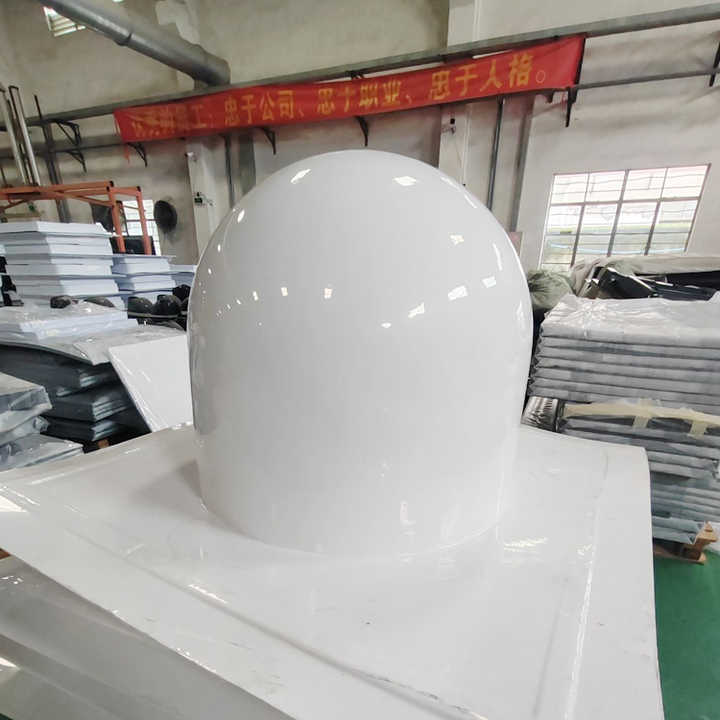 Antenna Radar Dome Custom Diameter 46cm-97cm OEM ODM Plastic Radome ...