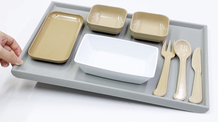 Reusable Tableware Biodegradable Rice Husk Cutlery - Buy Rice Husk ...