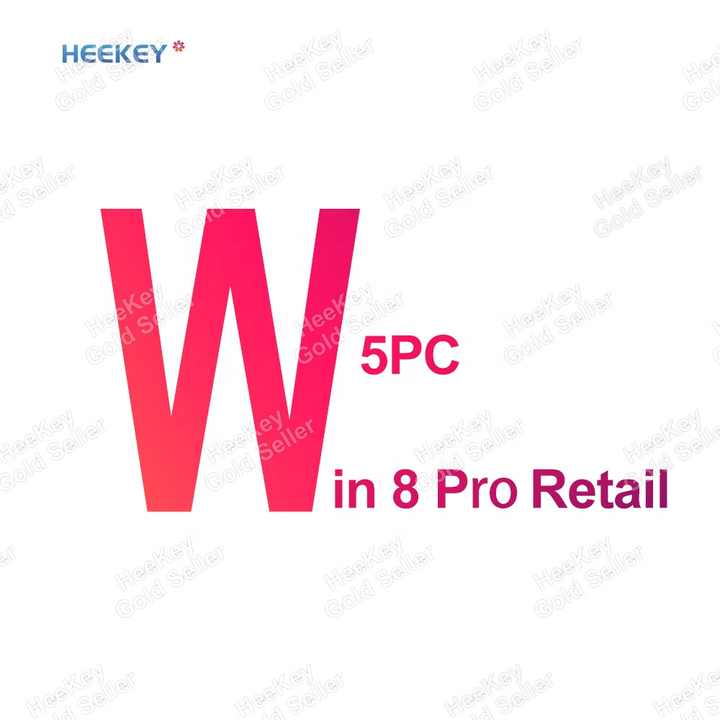 Genuine Win 8 Professional Retail 5 PC License 100% Online Activation ...