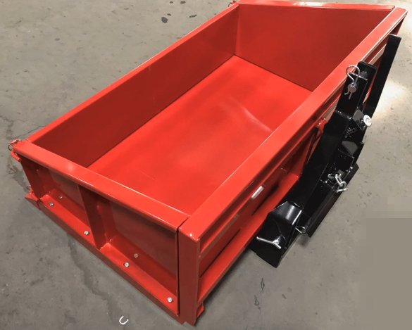 Tractor 3 Point Tilting Transport Box - Efficient & Durable