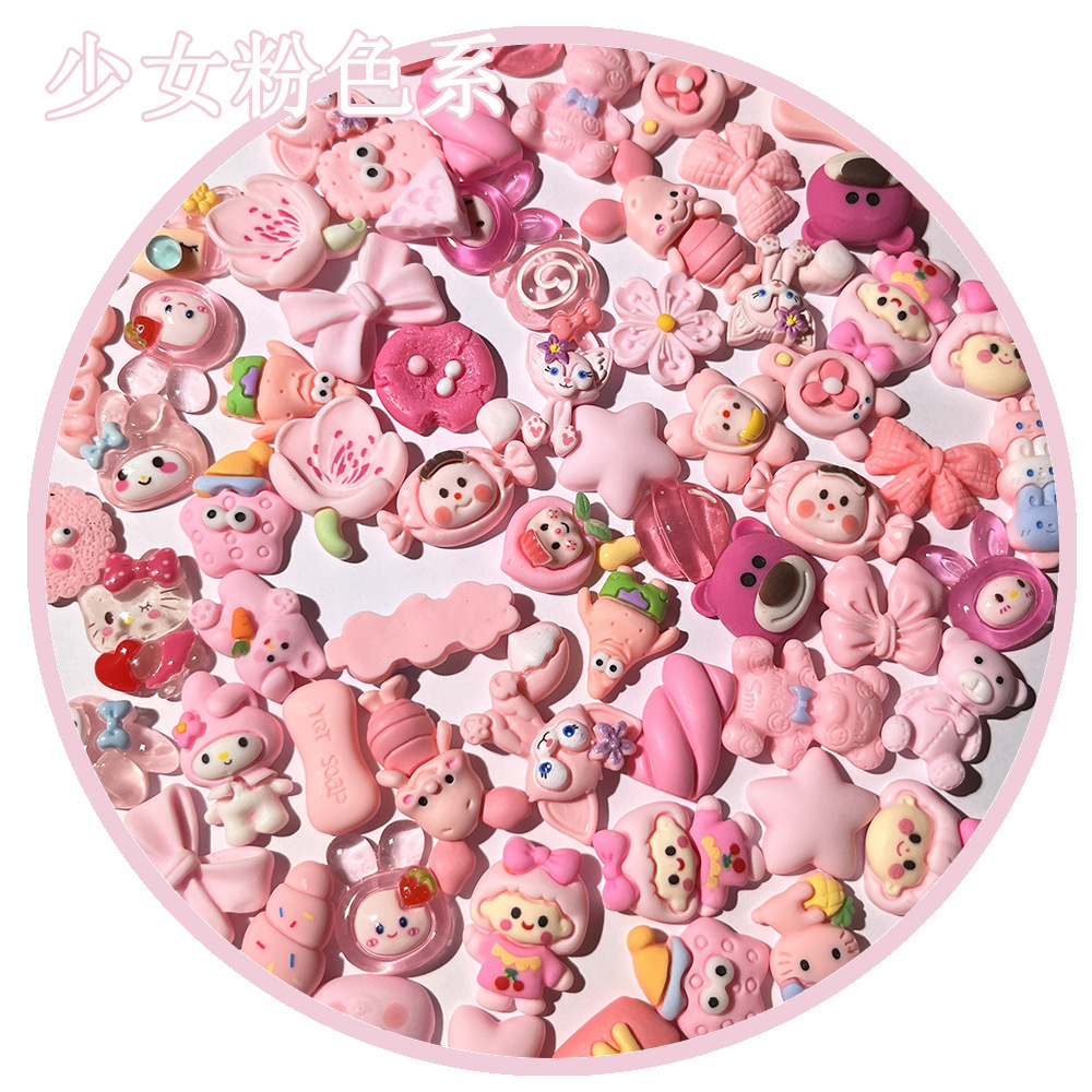 Cute Animal Plant Resin Accessories 3D Pvc Patches Mixed Color LoGO ...