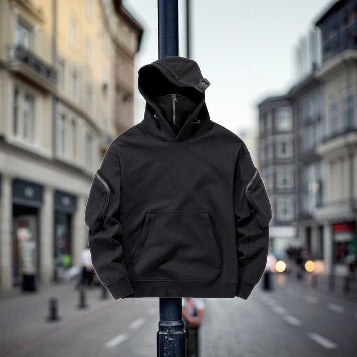 Custom Cotton Plain Hooded Jackets for Men - Winter Pullovers
