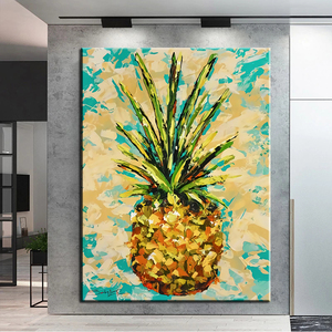 Abstract Fruit Paintings