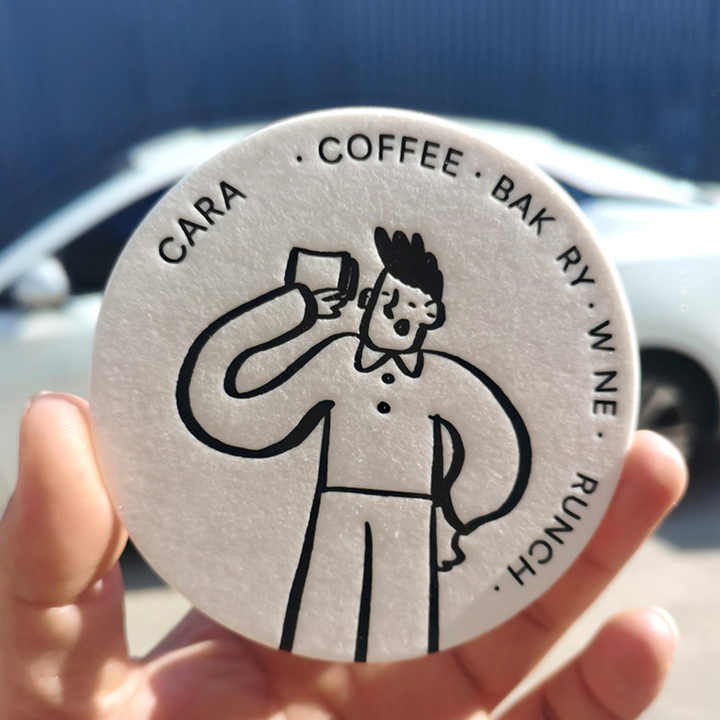 Customizable Beer Coasters - Absorbent & Stylish