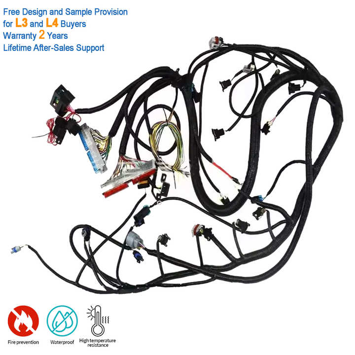 Customized Automotive Engine Wiring Harness Kit by Garfour
