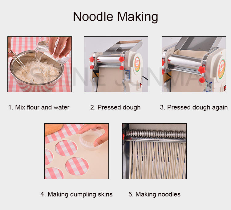 Electric automatic desktop noodle press machine household manual mini ...