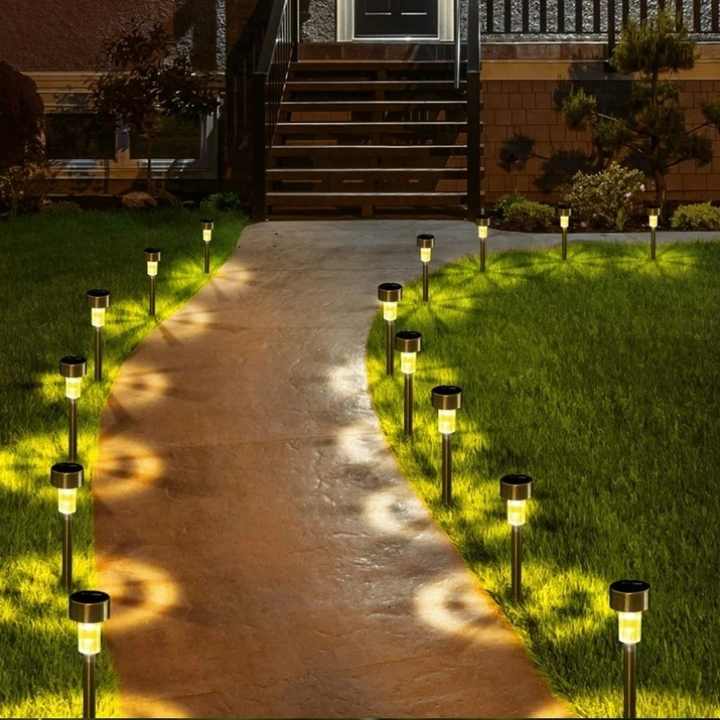 Garden Hollow Lights Pathway Outdoor Waterproof Led Landscape Lighting ...