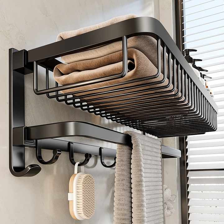 Bathroom Sanitary Ware Set - Modern Wall Mounted Towel Rack