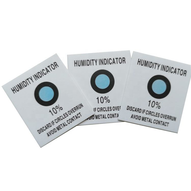 Cobalt-Free Humidity Sensor Indicator Cards - Water-Based, Three-Point ...
