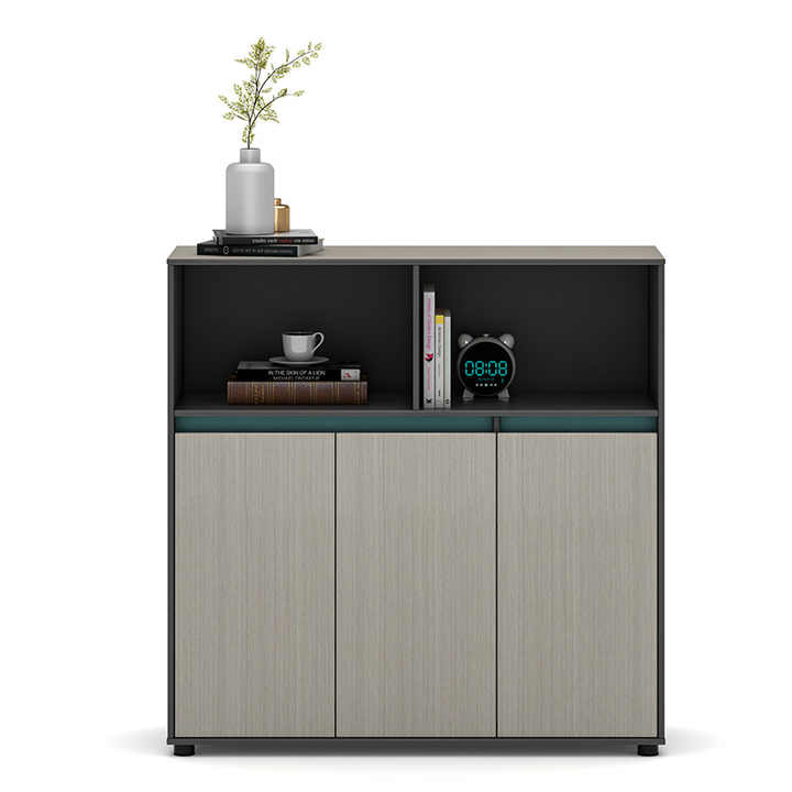 Zitai Office tea lowcabinet storage file keeping cabinets Office 3 door ...