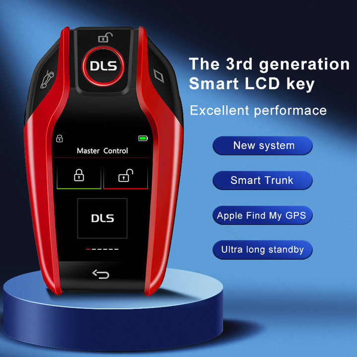 High Quality Auto Smart PKE Key Car Security System Universal IPS Touch ...