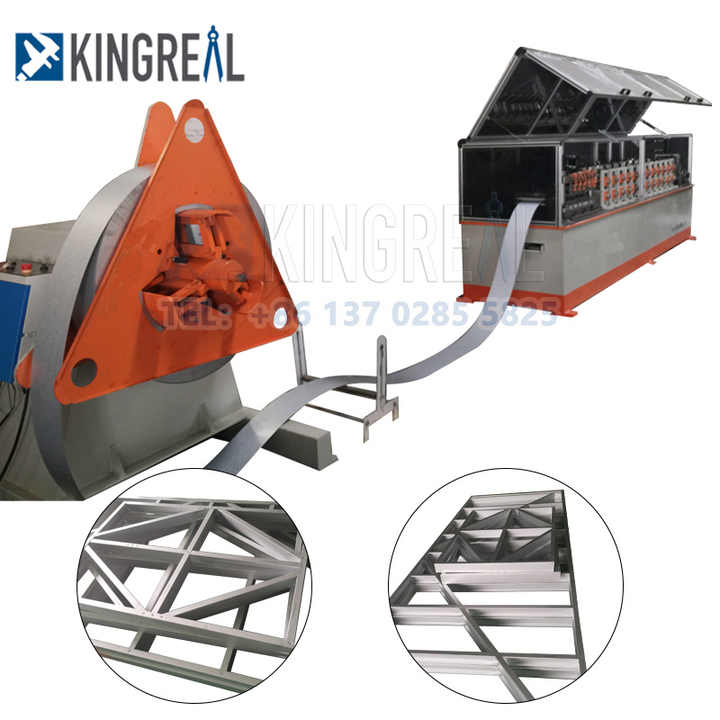 LGS Light Steel Framing Roll Forming Machine Frame CAD