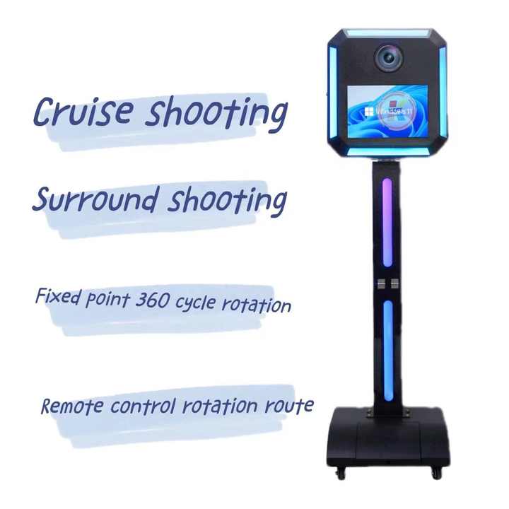 2024 Newest Mirror Photo Booth With Printer and Camera Photobooth Machine Party Supplier Selfie ...