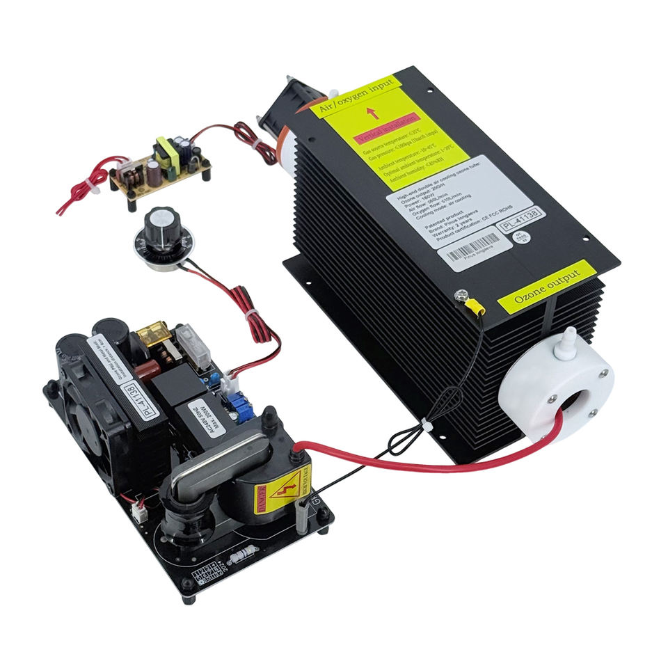 High-end 20g/h 180w Adjustable Quartz Tube Ozone air Water Generator ...