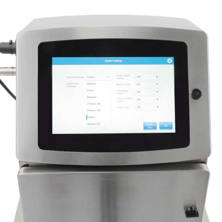 Best Factory Direct Sale Cij Industrial Continuous Small Character Inkjet Printer Automatic Cij ...