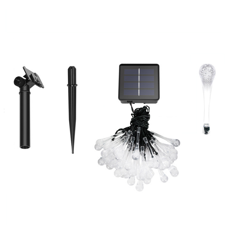 DM23054 Solar LED string light-crystal Water Drop-Taizhou Deco-Maker ...