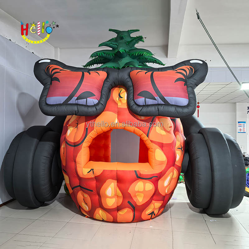 Decoraciones gigantes de piña: soluciones elegantes y duraderas