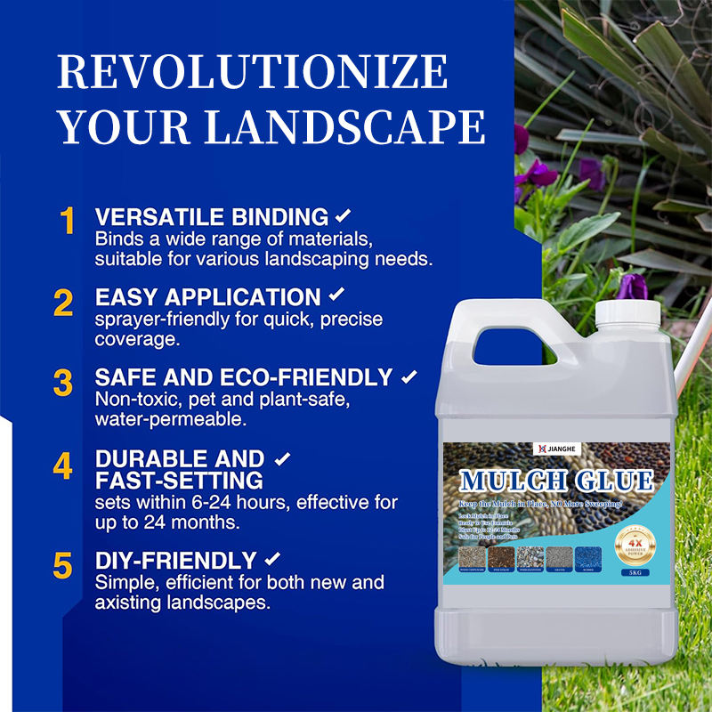 Gravel Binder with Applicator for Landscaping Garden Lock Glue Mulches ...