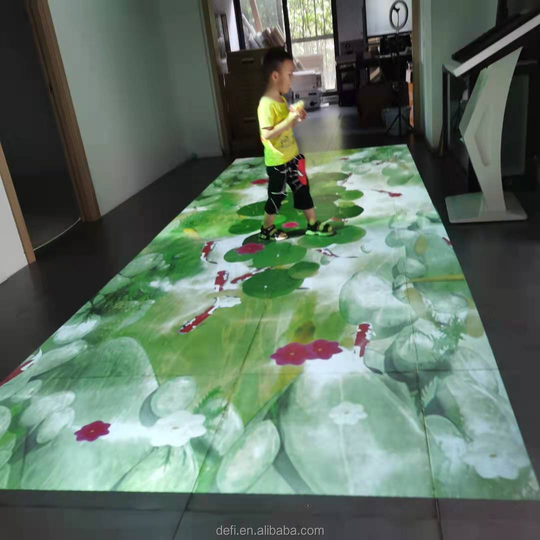Customized Projector Game Kids Floor Interactive Projection 3d ...