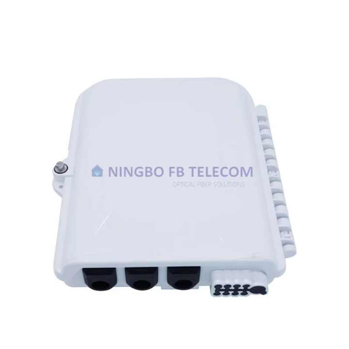 8-port Fiber Optic Terminal Box Outdoor Fiber Distribution Box with ...