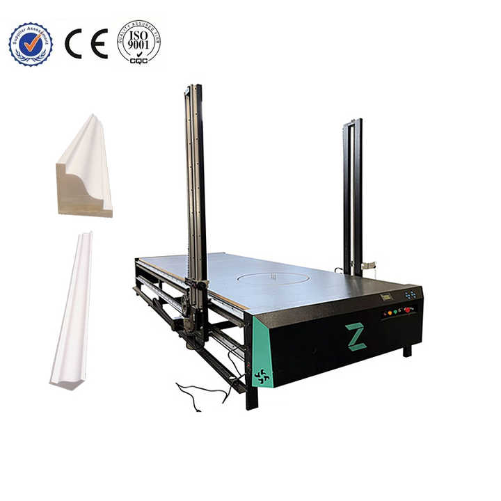 Decorative Exterior Moulding Cutting 4 Axis Hot Wire 3d Styrofoam ...