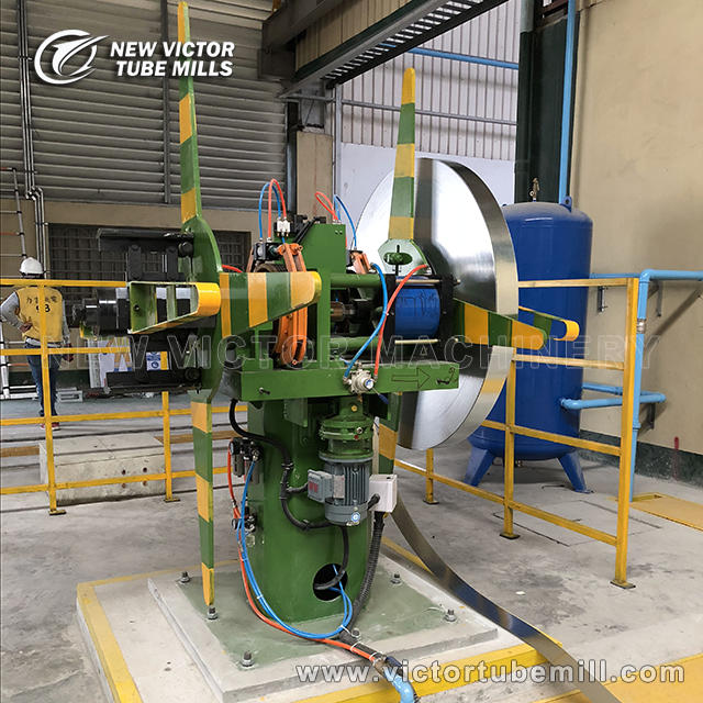 ERW tube mill entry section Products from Jiangsu New Victor Industrial ...