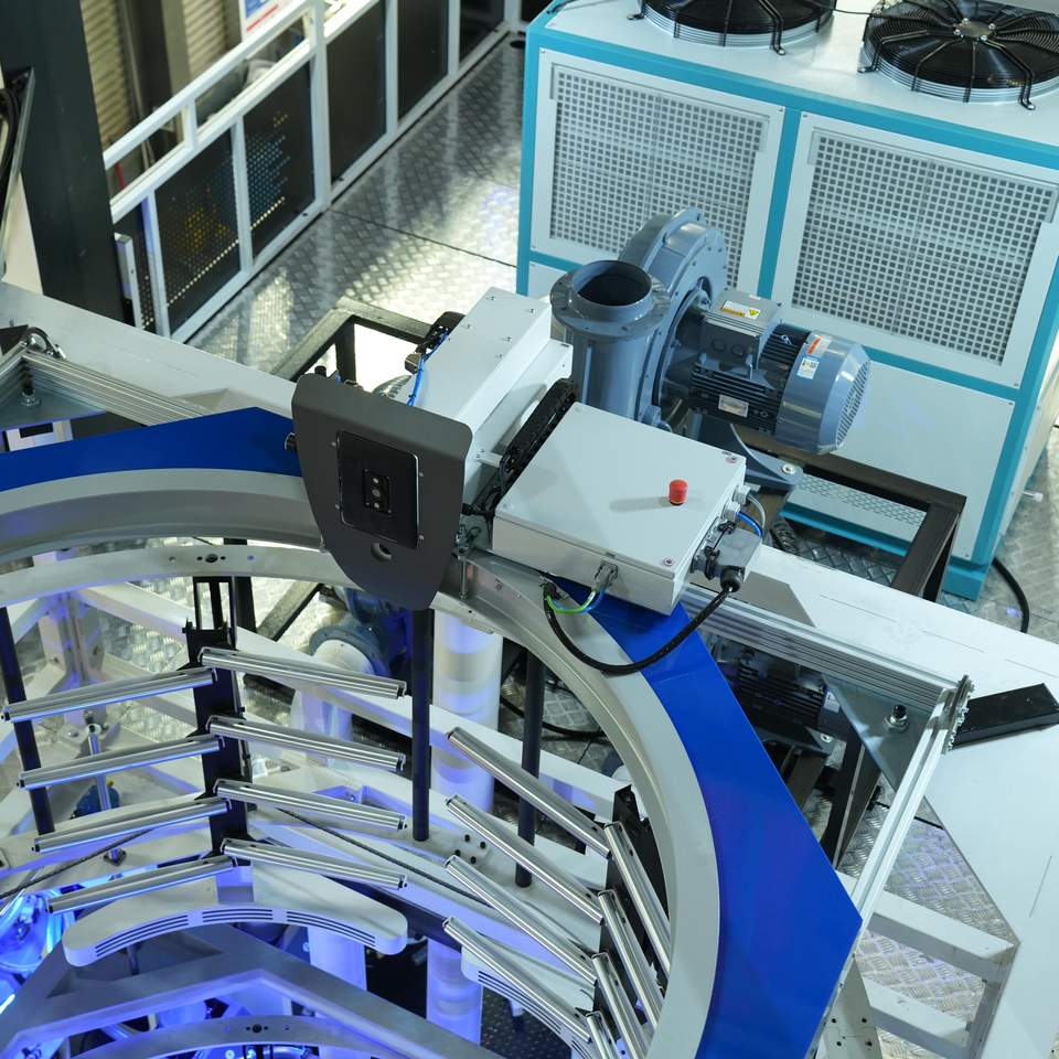 ISO Certified 5 Layer Co-extrusion Blown Film Machine Automatic Plastic ...