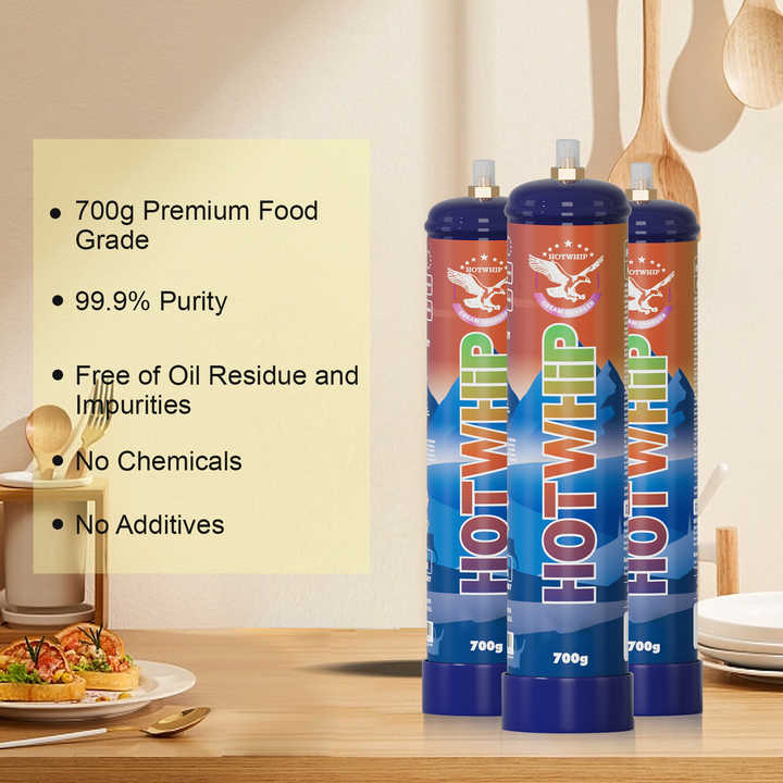 1.1L Fast Whip Gas 680G Cream Charger Cylinder - Dessert Tools