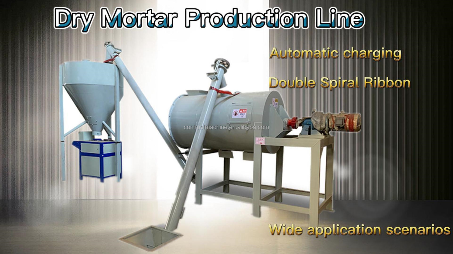 Simple caulk mixer production line Products from Contrust Machinery Co ...