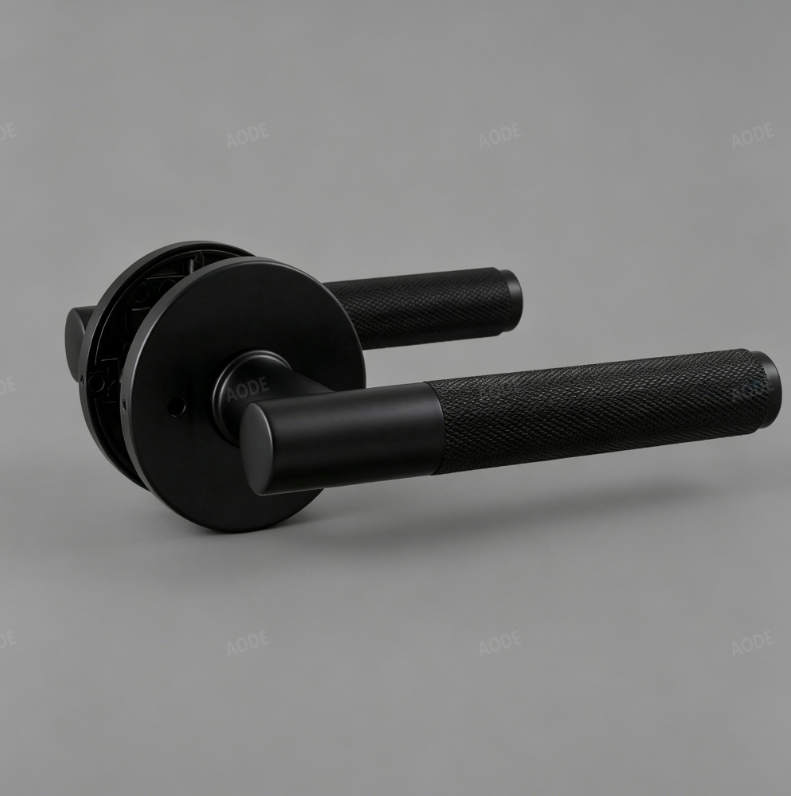 Modern Durable Zinc Alloy Door Handle with Zinc Coating Anti-Corrosion ...