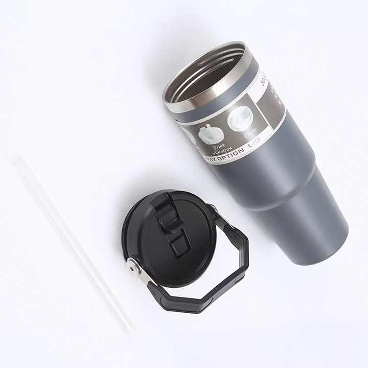 30oz Stainless Steel Vacuum Flask - Perfect for Travel