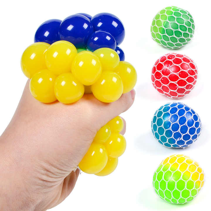 Stress Relief with Slime Squish Ball - Fun & Educational Toy