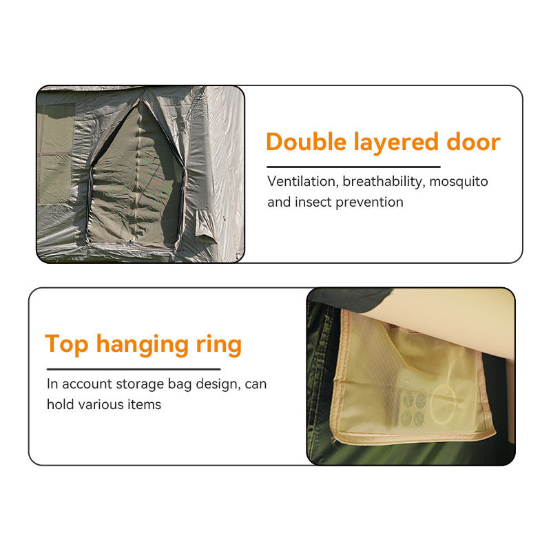 6.5 Full Automatic Inflatable Tent Outdoor Camping Thickened Rainstorm ...