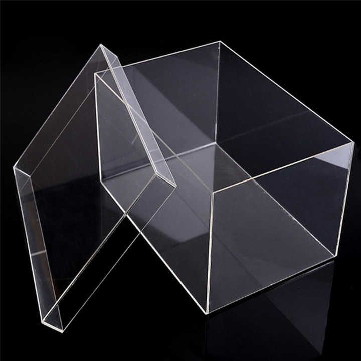 Customizable Large Transparent Plexiglass Acrylic Box