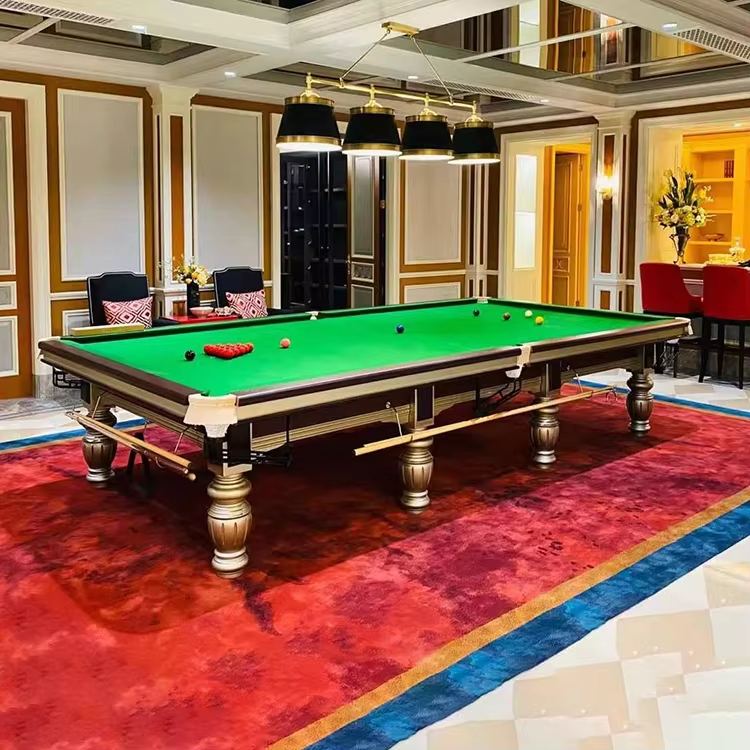 STELLARWAY Jade Series Snooker Table Professional Custom Steel Cushion ...