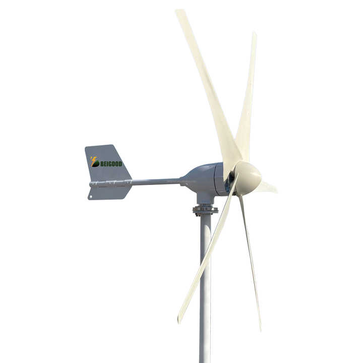 2kw Solar Hybrid Power System with High Quality 48v Volt Wind Generator