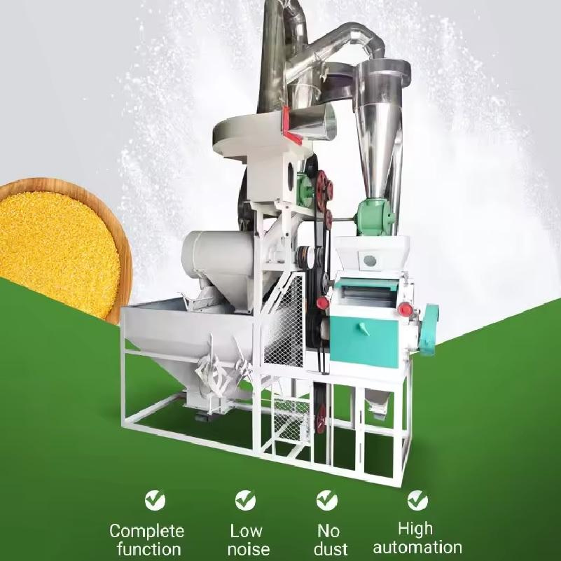 Automatic Multi-functional Grain Processing Equipment Flour Mill ...